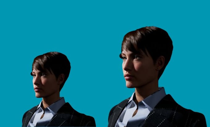 Model custom metahuman character, vrchat, 3d vtuber model by ...