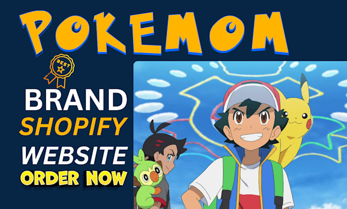 Create a pokémon shopify website trading card by Growth_pel | Fiverr