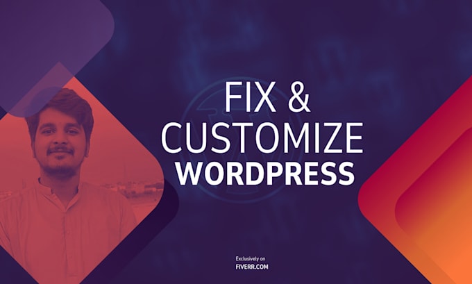 Customize wordpress website and theme customization by Apexnerstudio | Fiverr