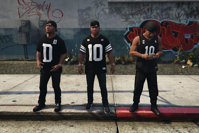 Make a custom gta v model ped and fivem ped with clothing options by ...