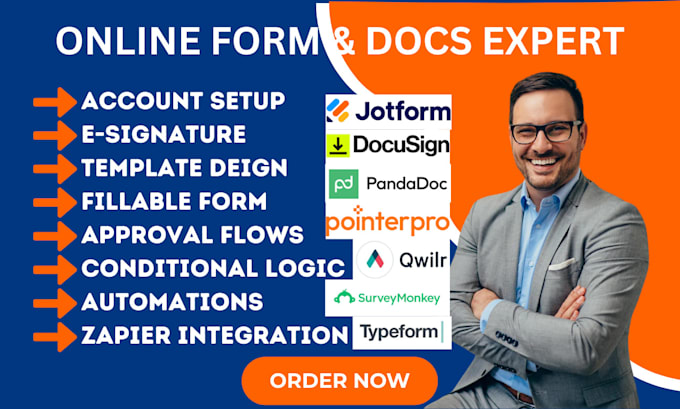 Convert pdf to fillable esignature template docusign pandadoc file ...