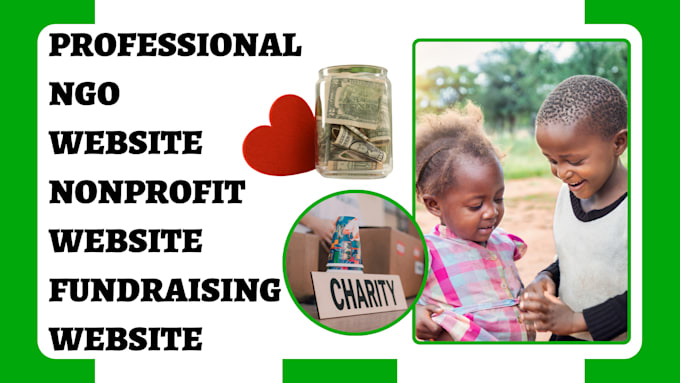 Build ngo website nonprofit website charity website donation website by ...