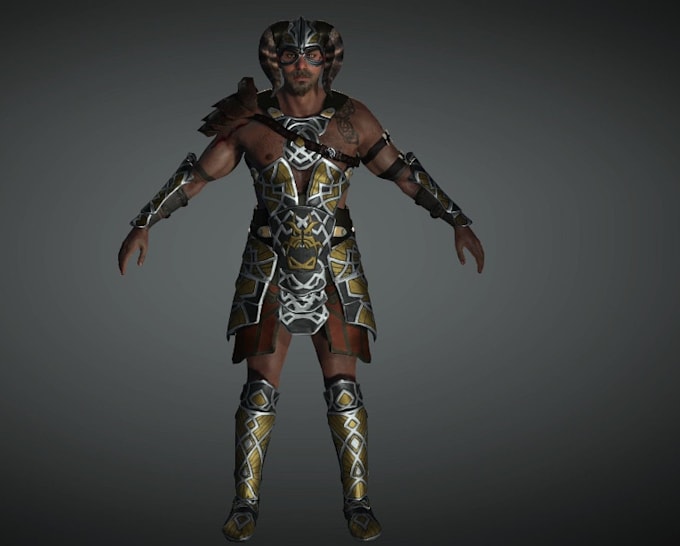 Fix 3d model,3d realistic game character,convert 2d to 3d,retopology,rig3d,ue4,5 by Buhaba | Fiverr