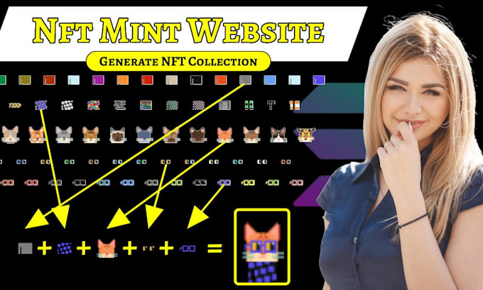 Build nft mint website and nft dapp, nft collection on solana ethereum base bsc by Mikidj95 | Fiverr