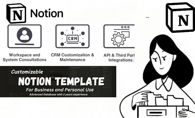 Create a customizable unique notion template for you by Iqraaslam000 ...