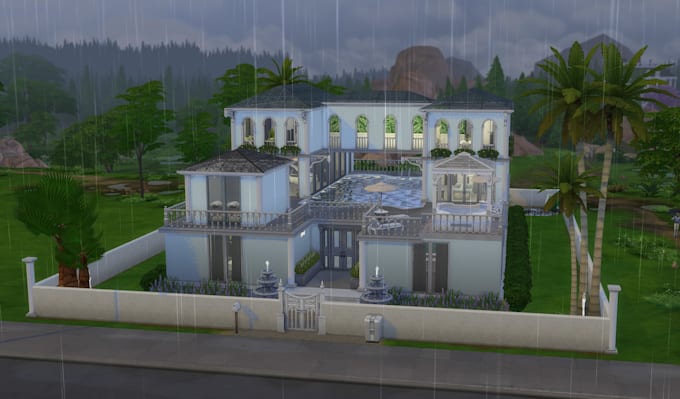 Build you a playable house or lot in the sims 4 by Nasia_p | Fiverr