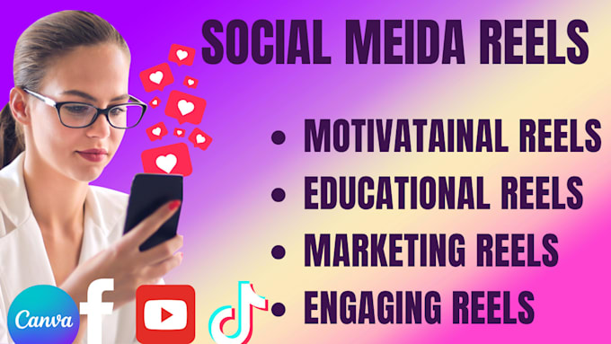 Design motivational quote reel for instagram , facebook , youtube by ...