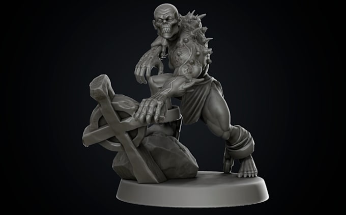Use blender for 3d model, zbrush sculpt 3d, 3d stl file for printing ...