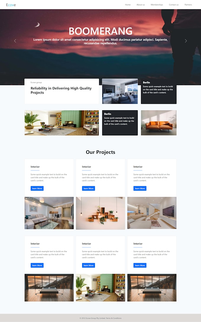 Design Website Using Html Css Javascript Bootstrap And React Js By