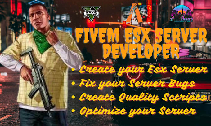 Be your custom fivem esx server developer by Pedro21n | Fiverr