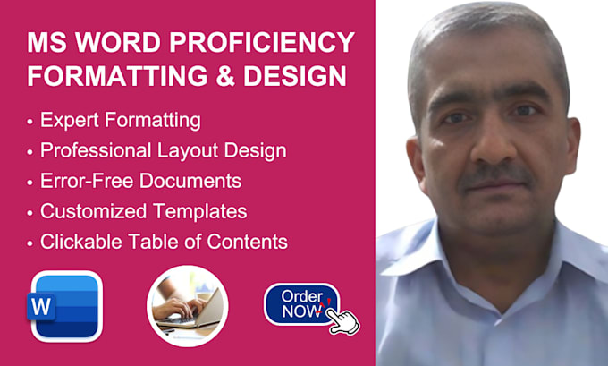 Msword proficiency formatting and design by Brqw70 | Fiverr