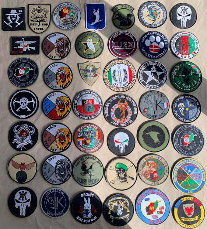 Create custom embroidered,pvc, patch,iron on,sew on,velcro badge by ...