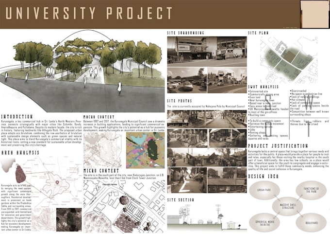 Design architectural presentations, panels and posters by Studio_adr ...