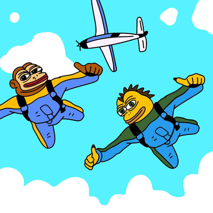 Create memecoin art meme animated video crypto funny meme art for meme ...