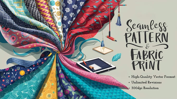 Create custom seamless pattern designs and unique fabric prints by ...