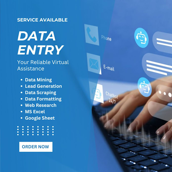 Provide efficient data wizard expert data entry services by Pasha_lead | Fiverr