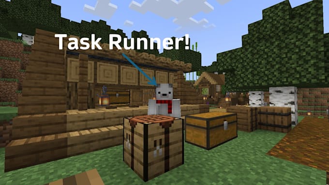 Run errands and do any jobs you want in minecraft by Angel_contrera5 ...