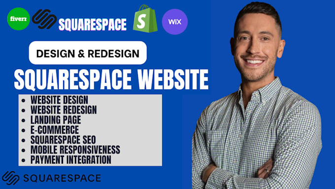 Create squarespace website design or redesign squarespace by Annie ...