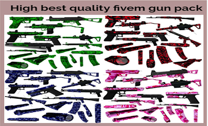 Create you fivem gun, fivem car, car model, fivem assets, fivem gun ...