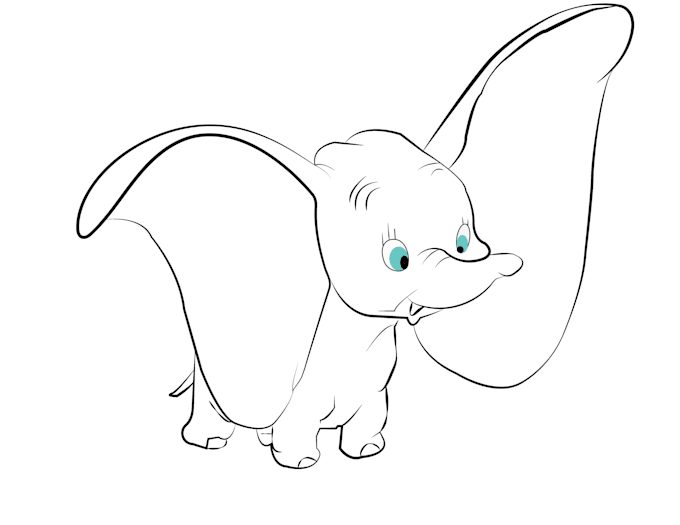 Draw simple cartoon line art illustration by Sidratamoor | Fiverr