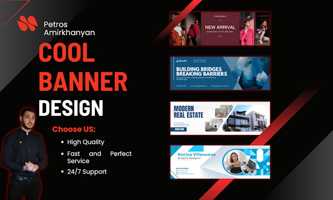 Design, web slider, website banner and social media banner by ...