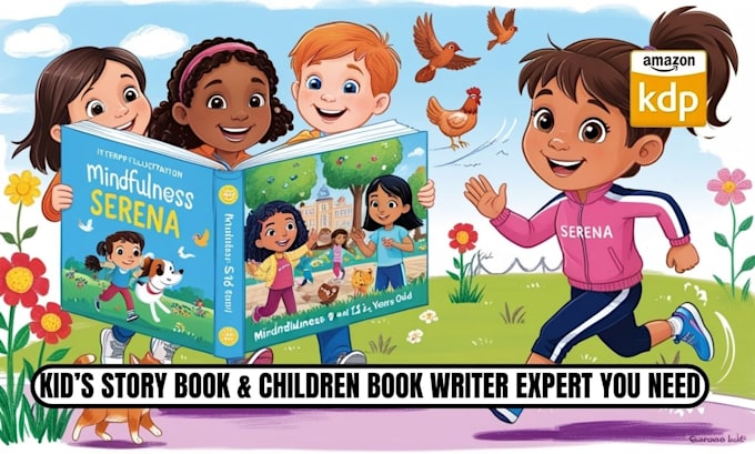 Write engaging children books, kid storybook writing edit and proofread ...