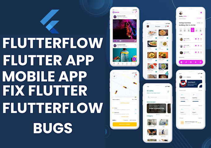 Flutter developer to reskin fix flutter or flutterflow bugs, add new ... Flutter developer to reskin fix flutter or flutterflow bugs, add new ...