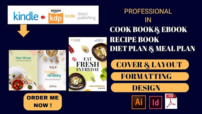 Format, design cookbook design recipe book design cookbook recipe book design by Gracious_samson ...