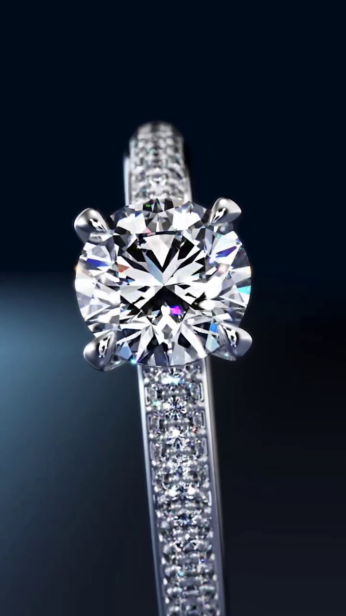 Create realistic 3d jewelry animation 3d jewelry design 3d jewelry ...