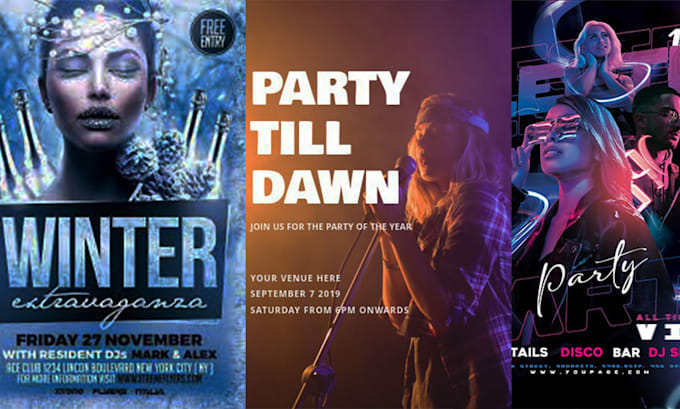 Design a beautiful event flyer or flyer design by Emmanoor53 | Fiverr