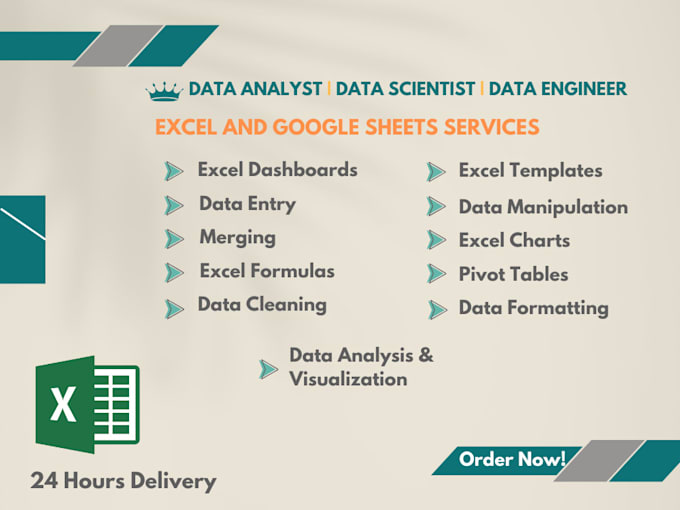 Create excel dashboards, excel templates, pivot table, formula, graph ...