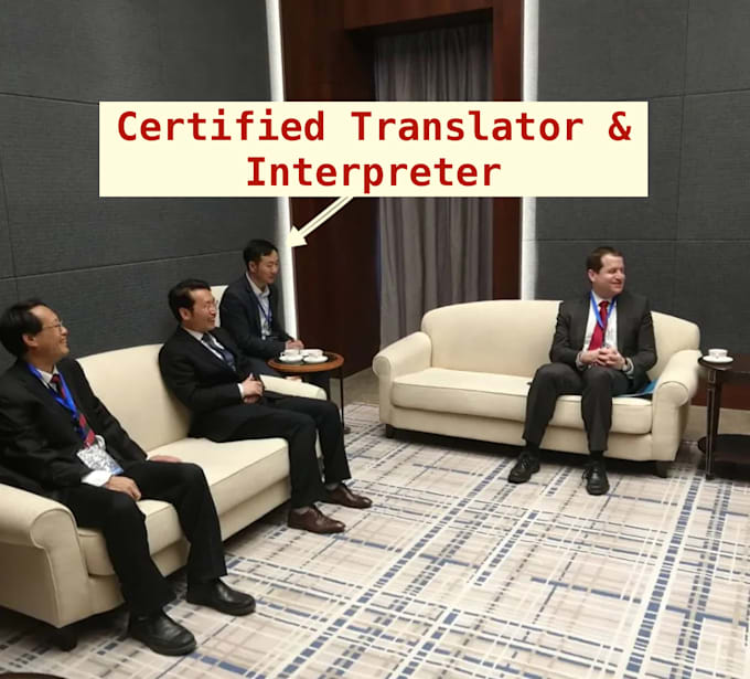 Be your chinese translator or interpreter via zoom call or meeting ...