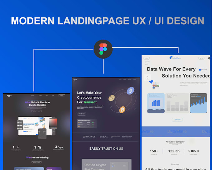 , figma landing page, web design figma ux and ui by Chayapol_yaiban ...