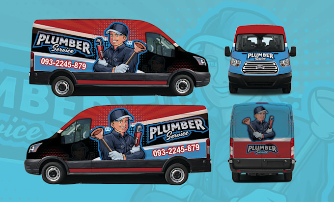 Custom vehicle graphics design for any vehicles by Duawraps | Fiverr