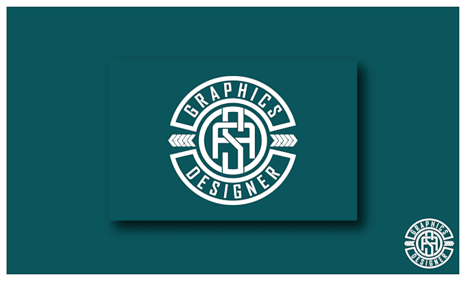 Do minimalist monogram logo design for clothing line brand, apparel by ...