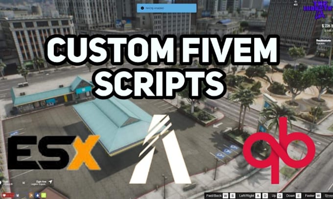 Create custom fivem esx and fivem qbcore server with premium fivem scripts