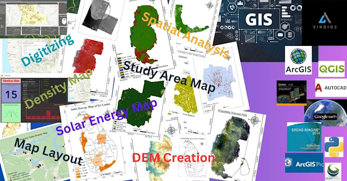 Do gis mapping, spatial analysis, remote sensing in arcgis by Vindi92 | Fiverr