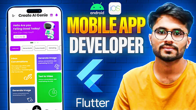 Do Flutter Mobile App Development Android Ios Mobile App Flutter Developer By Devwox Fiverr