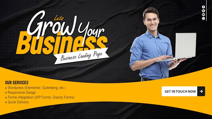 Create attractive responsive landing page by Samsidat | Fiverr Create attractive responsive landing page by Samsidat | Fiverr