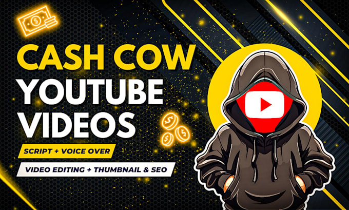 Be your faceless youtube video editor by Subhan_yamin | Fiverr