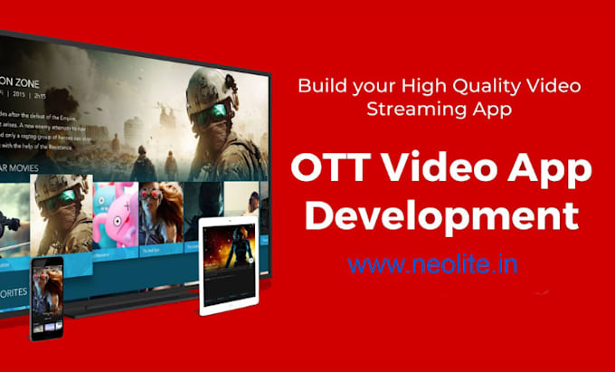 Develop live streaming app, ott platform, live tv channel app for android, ios by Ailbilal | Fiverr