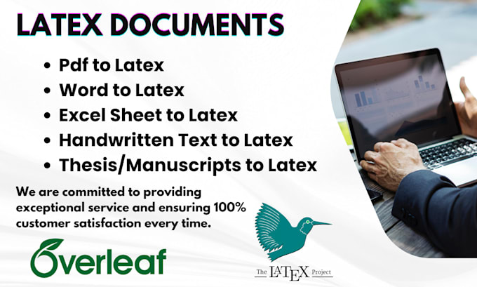 Convert your any document to latex overleaf by Zubair_latex | Fiverr