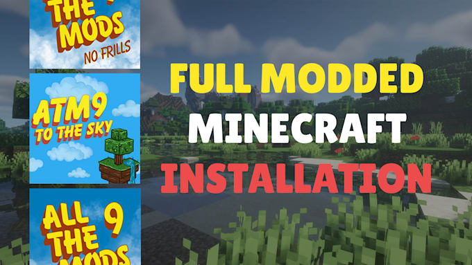 Install atm9 or 10 minecraft server or all the mods 9 to the sky by ...