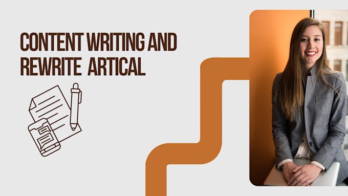 Write content and rewrite ai content by Zeenat921 | Fiverr
