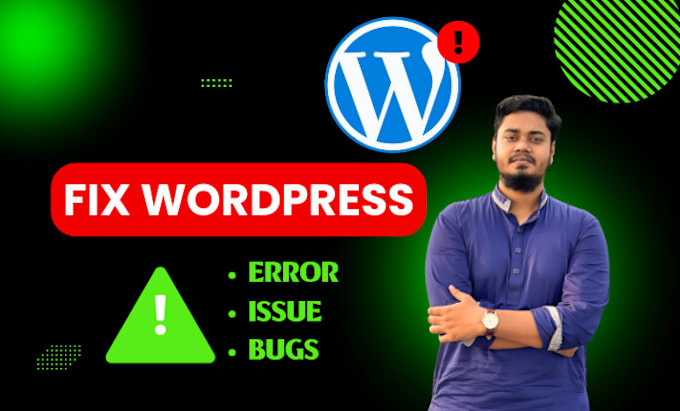 Fix wordpress issues,wordpress errors fix,wordpress fix by Mbhzone | Fiverr Fix wordpress issues,wordpress errors fix,wordpress fix by Mbhzone | Fiverr