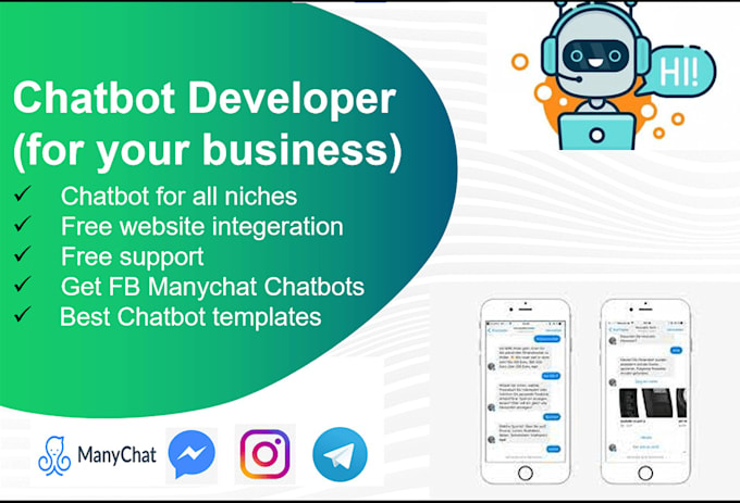 Create manychat chatbot for instagram by Abdul_razaa | Fiverr