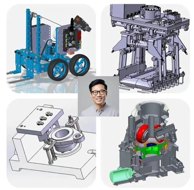 Create cad 2d and 3d drawings for your product or design by ...