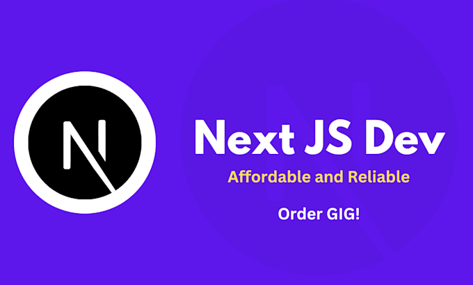 Build your next js web app by Praktydev | Fiverr