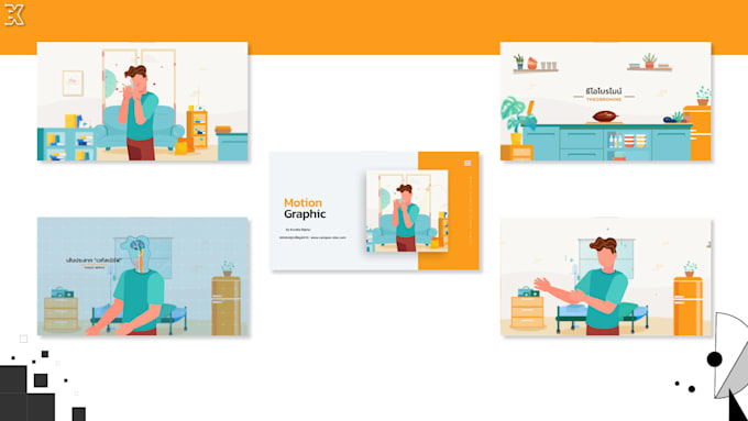 Make motion graphic, 2d animation, picture animation by Excellach | Fiverr