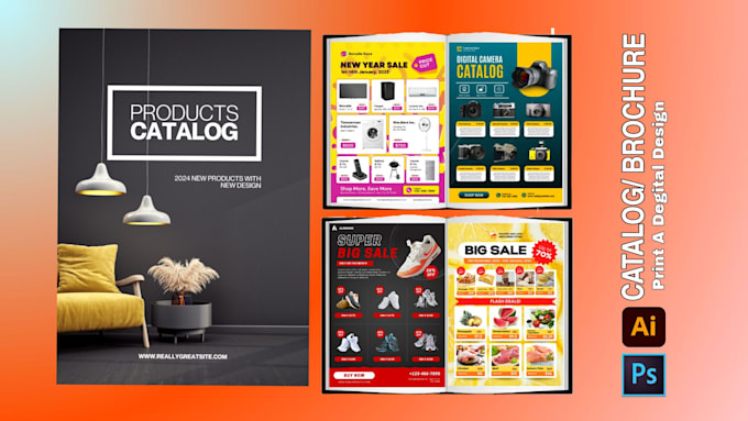 Design digital product catalog, linesheet, fashion lookbook, catalogue ...